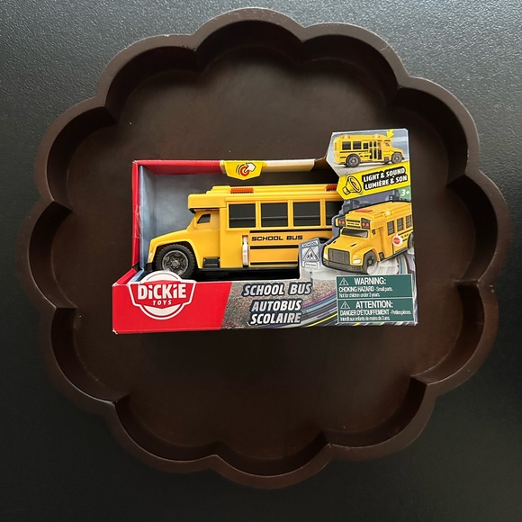 Dickie Toys | Toys | Dickie Toys Yellow School Bus With Lights Sounds ...